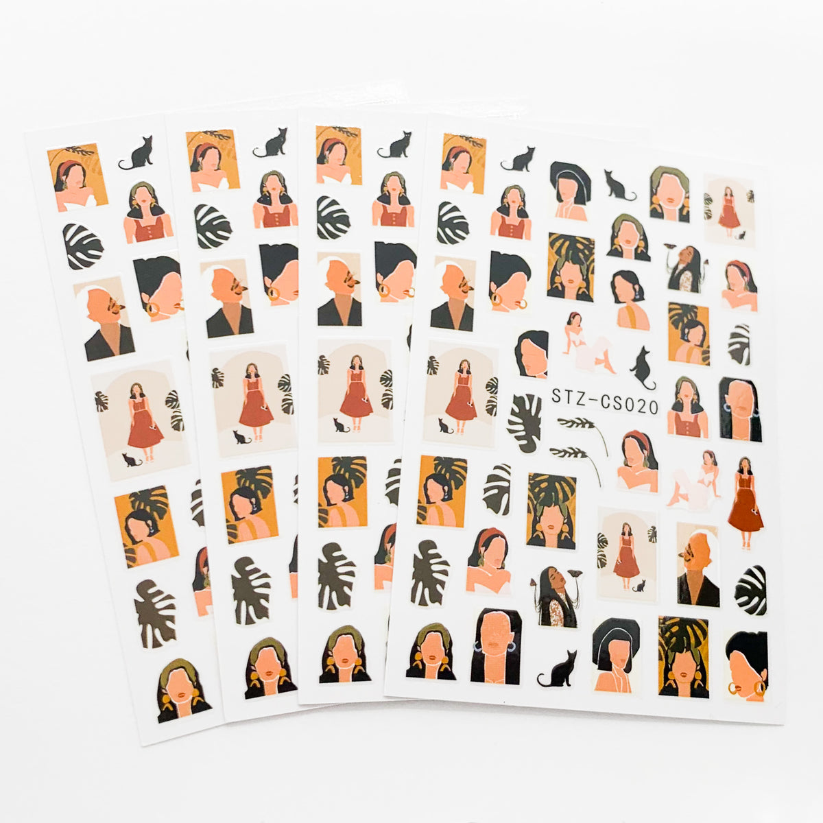 Boho Girls Stickers – D'maric Professional Nail System